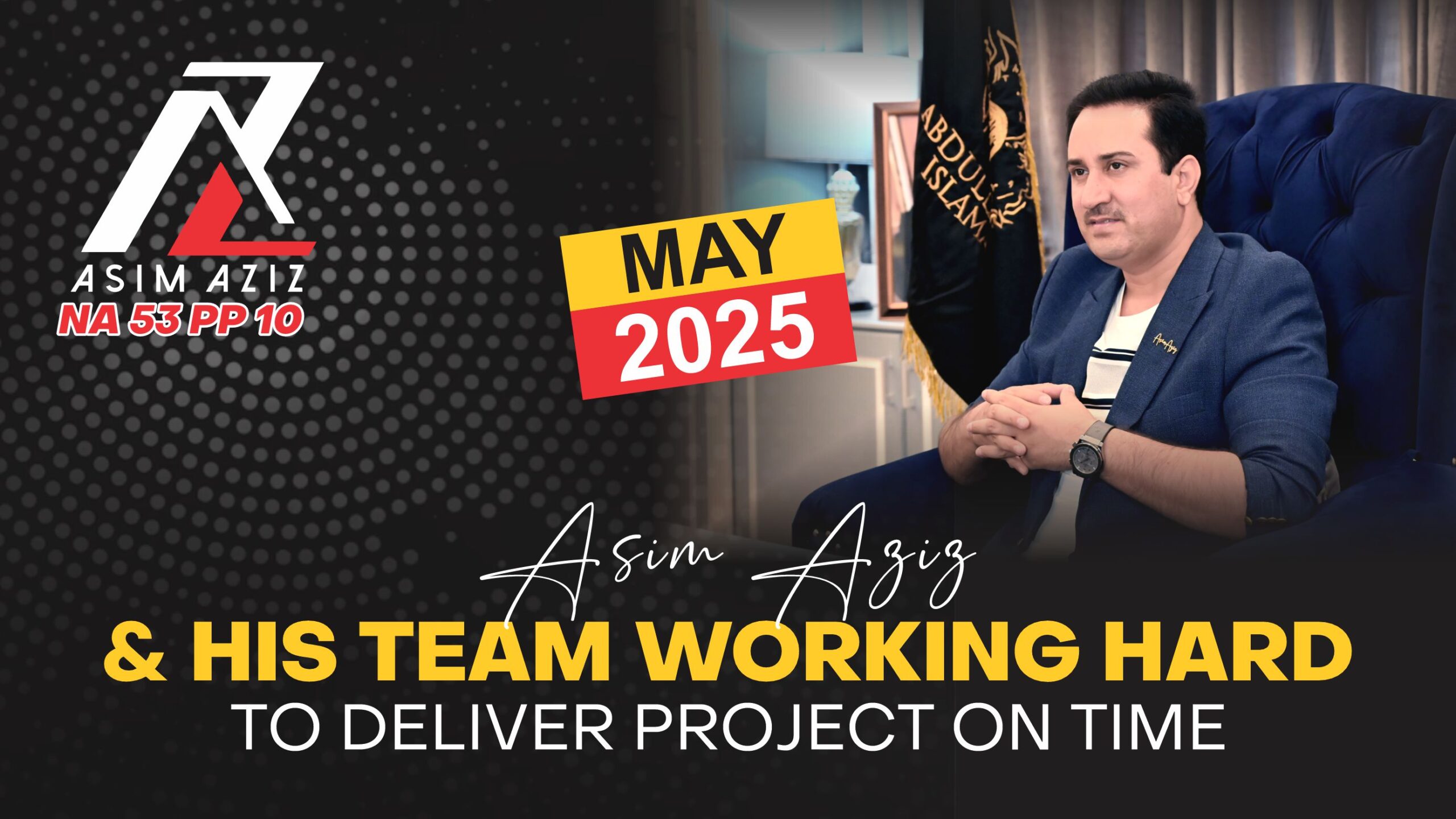 Asim Aziz & His Team Working Hard To Deliver Project On Time.